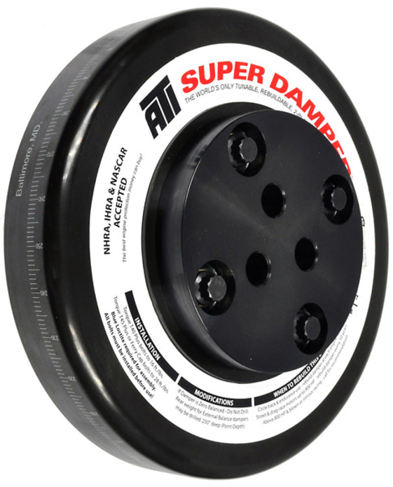 ATI Damper - 8.074in - Steel - International 640 Diesel Tractor - 3 Ri ...
